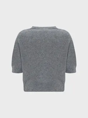 Prada Wool And Cashmere Crewneck Sweater