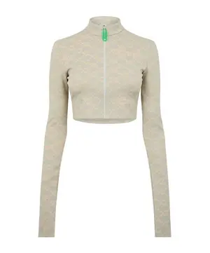 Off-White Monogram Track Top - Nude
