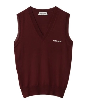 Miu Miu Wool Sweater Vest