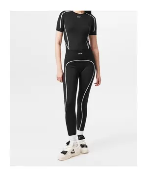 Off-White Short-sleeve Seamless Bodysuit