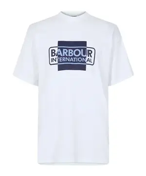 Barbour Short-sleeved Cotton Divide T-shirt