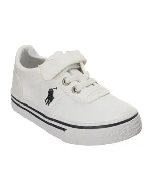 Polo Ralph Lauren Velcro Casual Sports Shoes - White