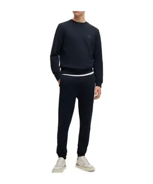 Hugo Boss Minimalist Solid Color Casual Pants