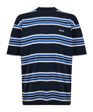 Hugo Boss Logo Crew-neck T-shirt - Black
