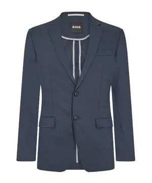 Hugo Boss Fitted Suit - Blue