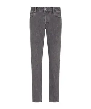 Emporio Armani Slim Fit J06 Jeans - Black