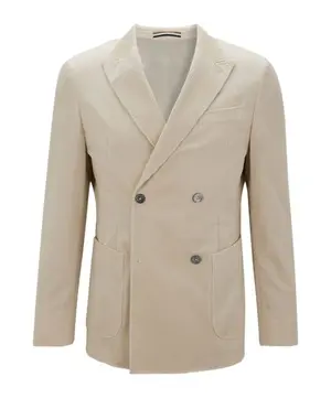 Hugo Boss T-heston-db Blazer Jacket - Nude