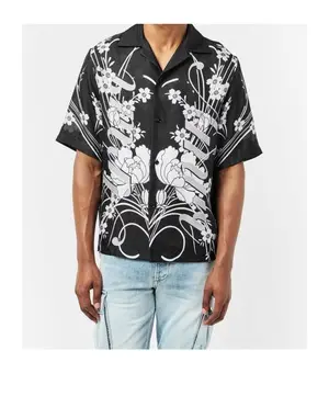 Amiri Floral Shirt - Black