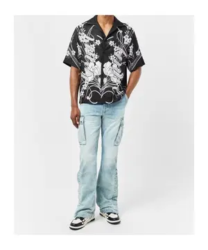 Amiri Floral Shirt - Black