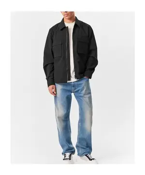 Hugo Boss Zip-up Utility-style Shirt Casual Jacket