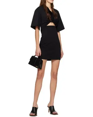 Jacquemus Twisted T-shirt Mini Dress