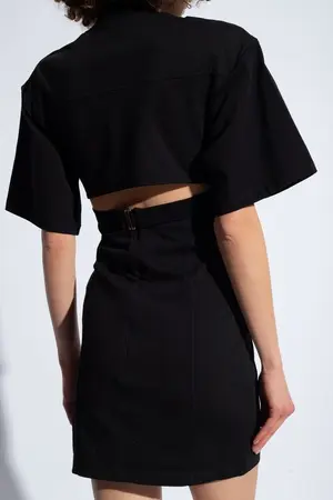Jacquemus Twisted T-shirt Mini Dress