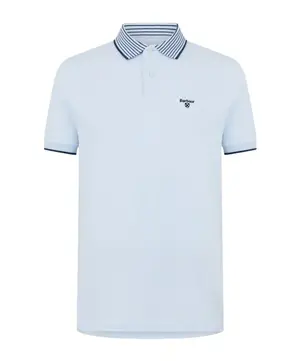 Barbour Short-sleeved Polo Shirt - Blue