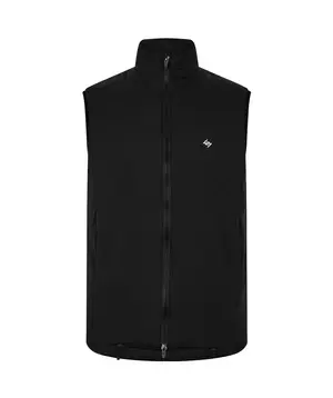 REPRESENT Stand-up Collar Vest - Black