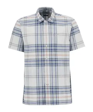 Barbour Plaid Shirt - White