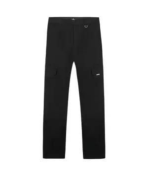 REPRESENT Cotton Cargo Trousers - Black