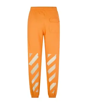 Off-White Versatile Casual Trousers - Orange