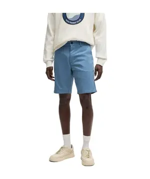 Hugo Boss Solid Color Casual Shorts
