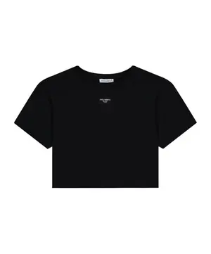 Dolce & Gabbana Logo Crew Neck T-shirt - Black