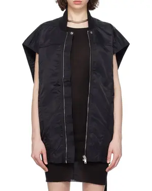 Rick Owens Jumbo Flight Zip-up Vest