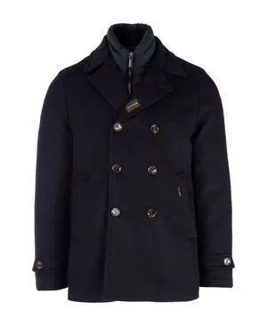 MOORER Double-breasted Lapel Jacket