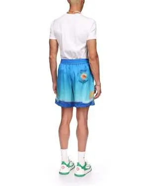 Casablanca Printed Shell Shorts