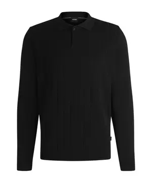 Hugo Boss Retro Knitted Sweater - Black