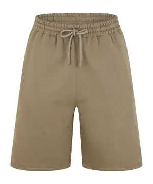 Off-White Athletic Shorts With Printed Design