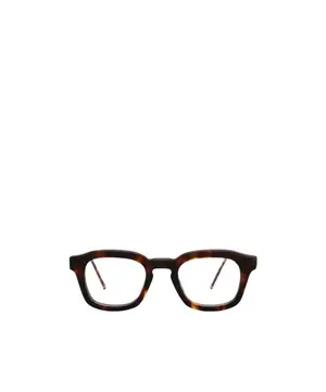 Thom Browne Rectangular Frame Glasses - Black