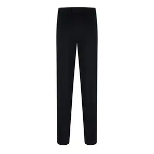 Off-White Straight Leg Trousers With Multiple Pockets