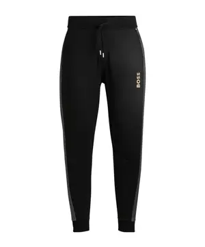 Hugo Boss Minimalist Cuffed Sports Pants - Black
