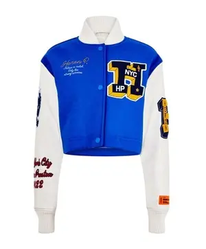 Heron Preston Long Sleeve Casual Jacket - Blue/yellow