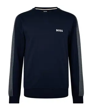 Hugo Boss Casual Crew Neck Sweatshirt - Black