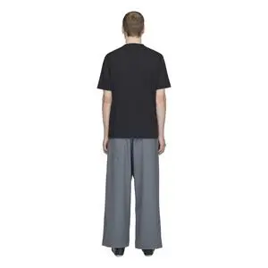 Moschino Solid-color Crew Neck Short Sleeves