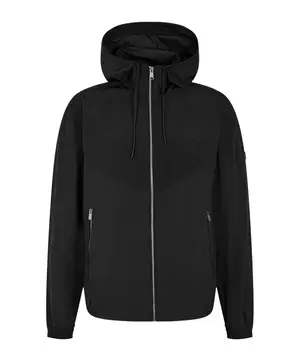 Hugo Boss Hooded Casual Jacket - Black