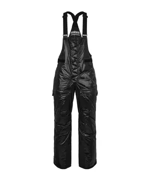 Off-White Quilted Bib Overalls