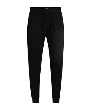Hugo Boss Authentic Fleece Closed Cuff Joggers - Black