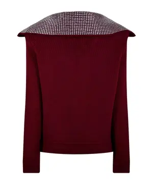 SELF-PORTRAIT Diamante Knitted Jumper
