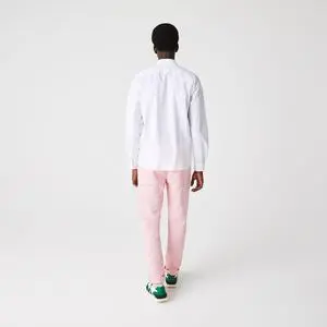 Lacoste Slim Fit Concealed Placket Poplin Shirt