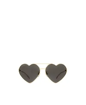 Gucci Geometric Frame Sunglasses - Black