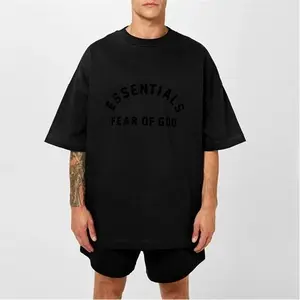 Fear Of God Round-neck Logo T-shirt