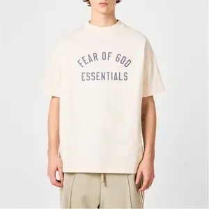 Fear Of God Round-neck Logo T-shirt