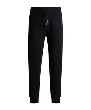 Hugo Boss Closed Hem Fleece Jogging Bottoms1 - Black