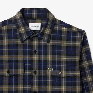 Lacoste Oversize Checked Overshirt