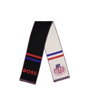 Hugo Boss Logo Scarf - Black