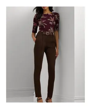 Ralph Lauren Floral Cotton T-shirt - Black