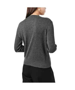 Bottega Veneta Ribbed Wool Cardigan With Golden Buttons