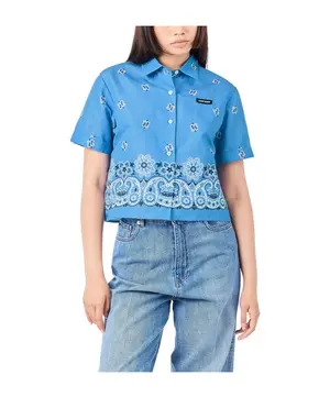 Miu Miu Short Sleeve Printed Shirt
