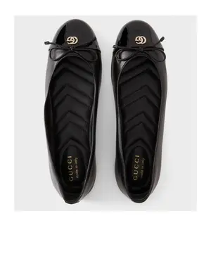 Gucci Logo Ballet Shoes