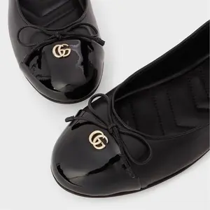 Gucci Logo Ballet Shoes